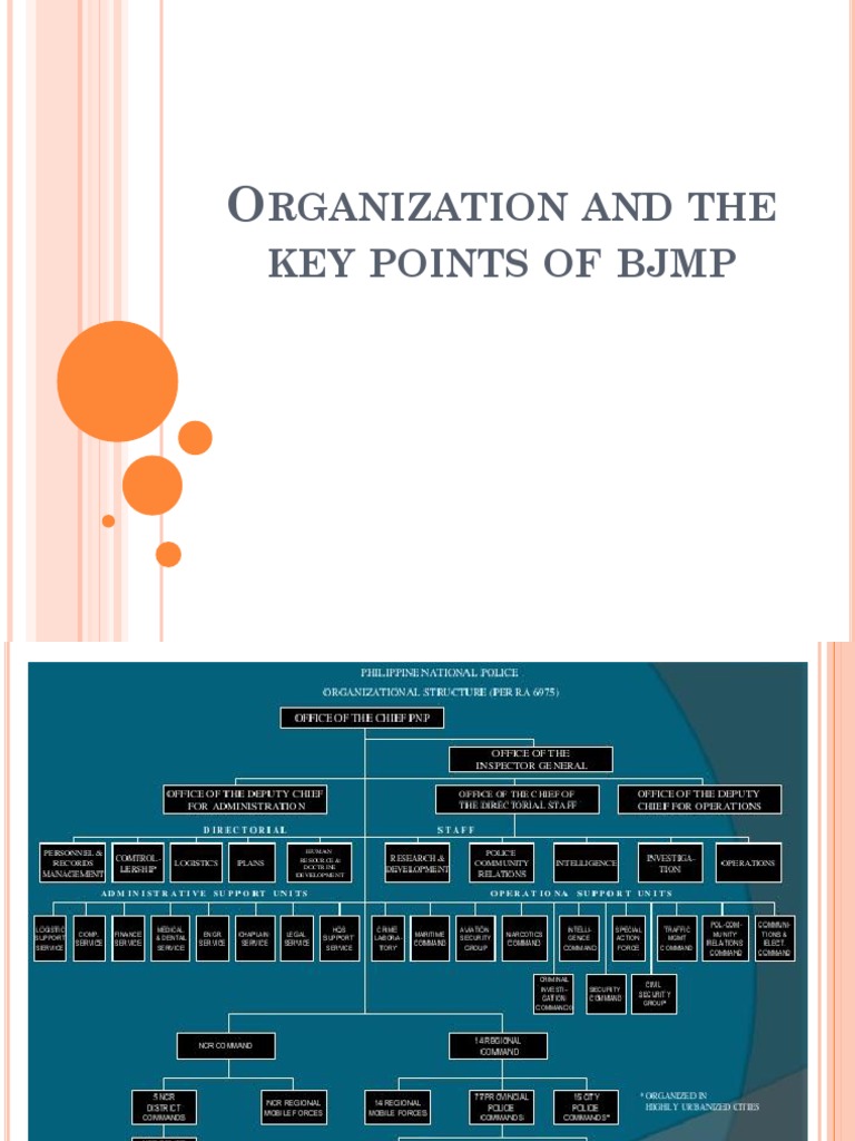 Rganization and The Key Points of BJMP | PDF