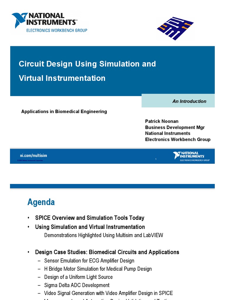 Circuit Design Simulation and Virtual Instrumentation | PDF | Spice ...