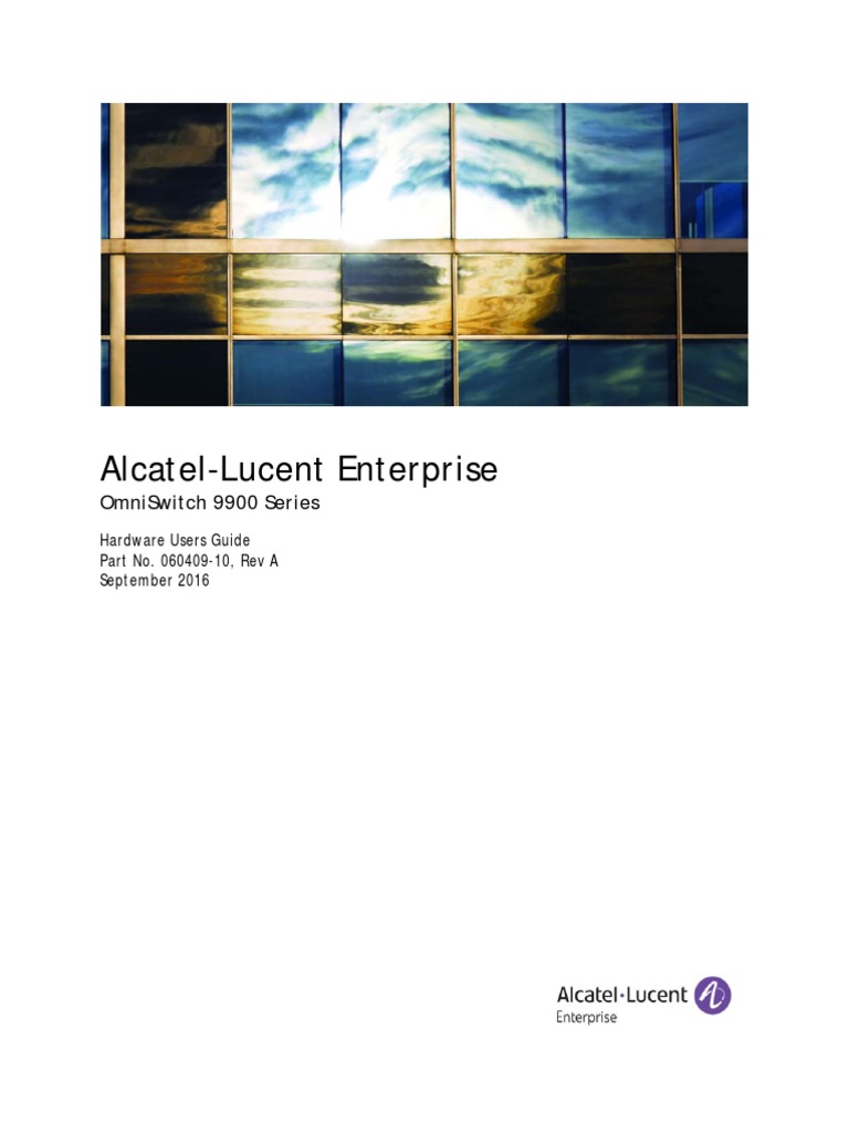 OS9900 AOS 8.3.1.R01 Hardware Users Guide PDF | PDF | Power Supply ...