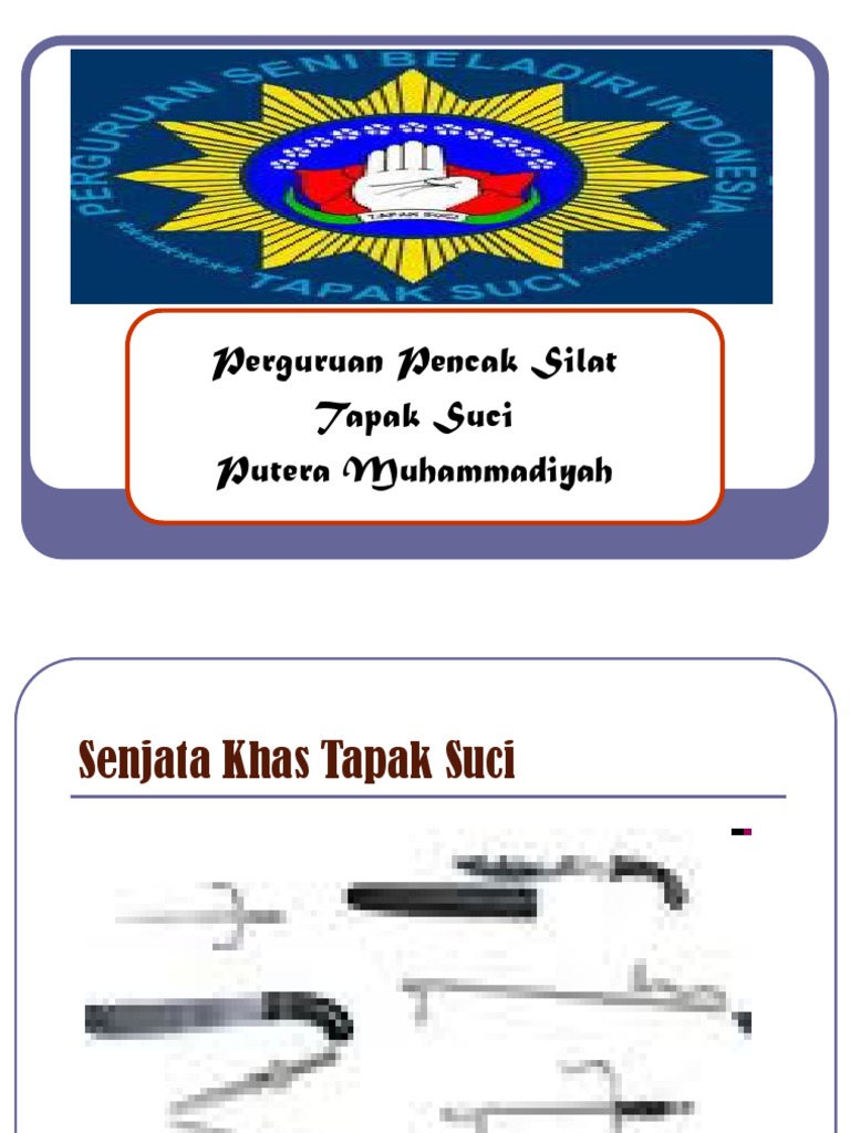 Pengenalan Tapak Suci | PDF