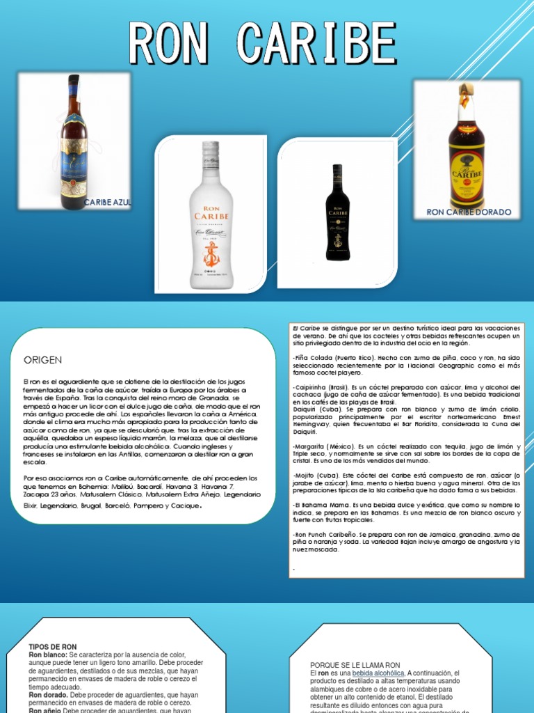 Ron Caribe | PDF | Ron | Destilación