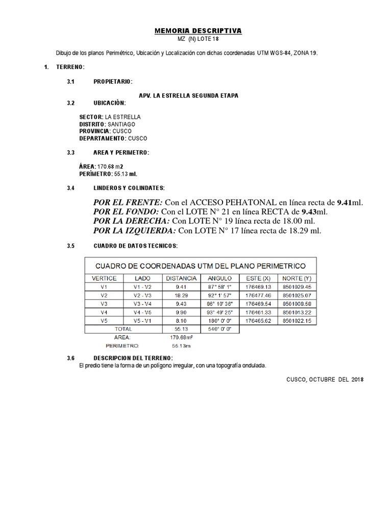 MZ (N) Lote 21 | PDF