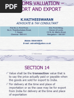 Customs Valuation Rules 2007 Overview | PDF | Prices | Sales