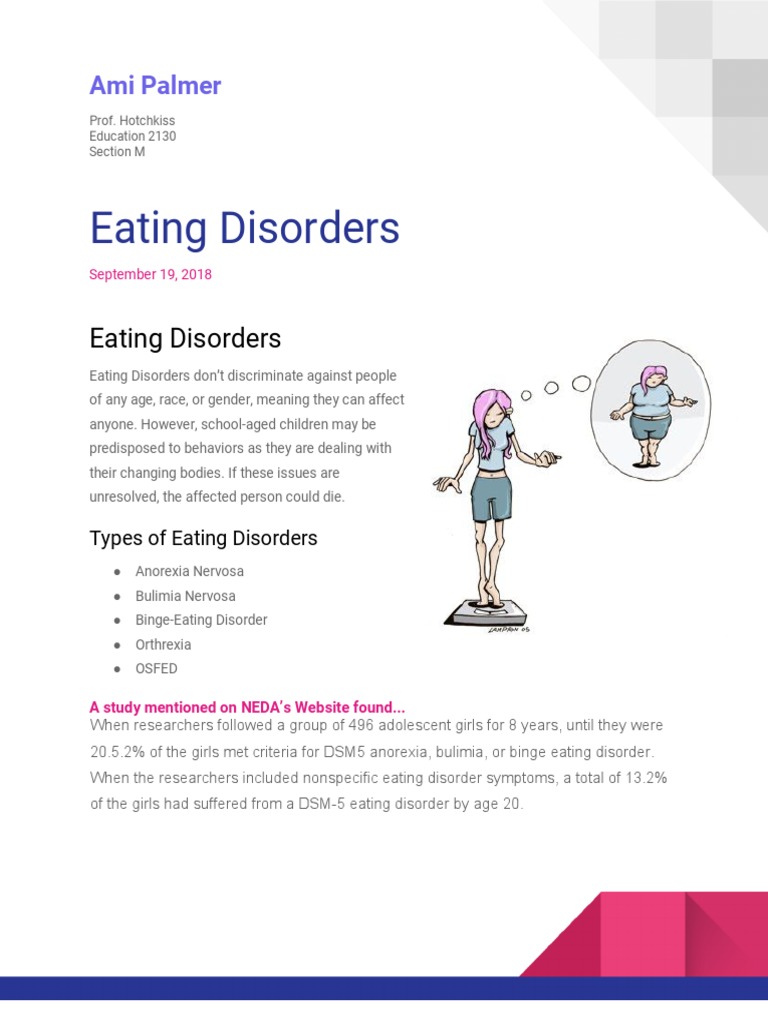 Brochure | PDF | Eating Disorder | Binge Eating Disorder