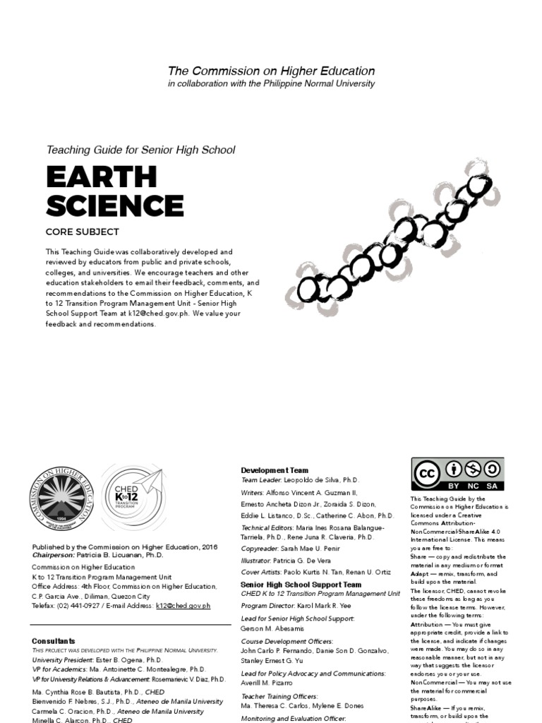 Earth Science | PDF | Rock (Geology) | Geology