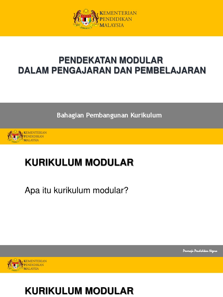 Pendekatan Modular Pdf
