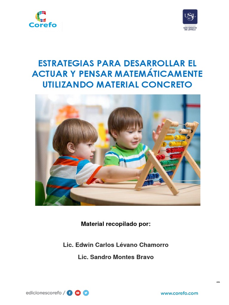 Estrategias para El Desarrollar El Actuar y Pensar Matemáticamente | PDF | Aritmética ...