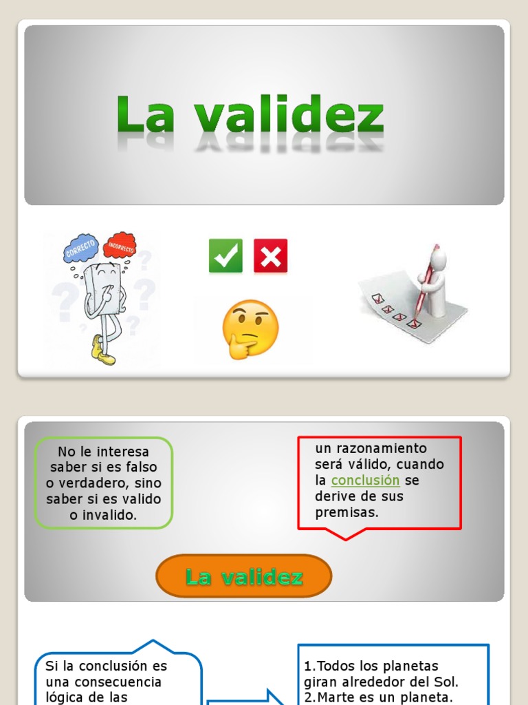La Validez | PDF