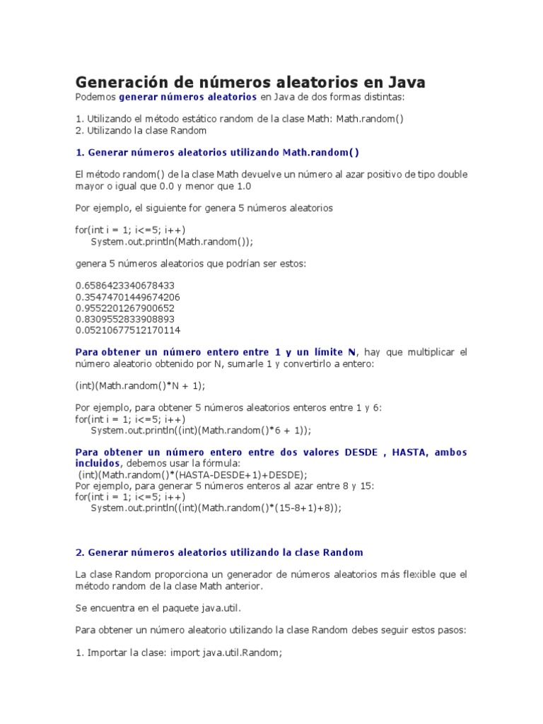 Teoriajava | PDF | Objeto (informática) | Constructor (Programación ... Teoriajava | PDF | Objeto (informática) | Constructor (Programación ...