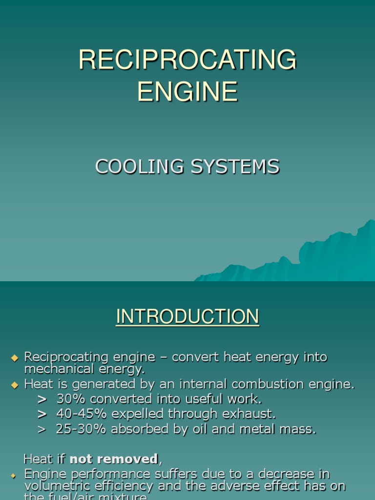 Piston Cooling System | PDF | Internal Combustion Engine | Cylinder ...