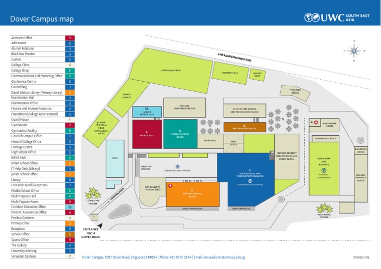 Dover Campus Map | PDF