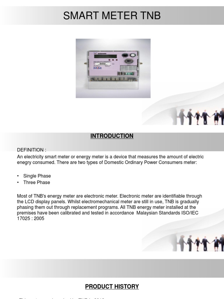 TNB Smart Meter Overview and Benefits | PDF