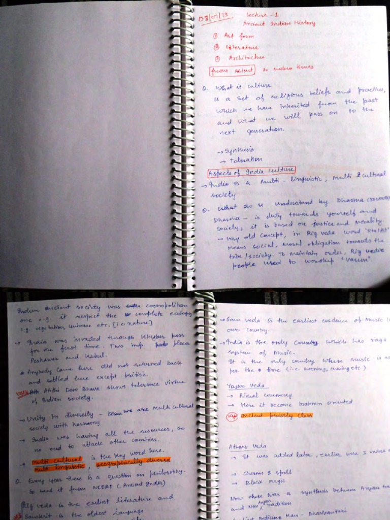 Vajiram Art Culture Class Notes | PDF
