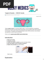 Pap Smear: Position The Patient | PDF | Cervical Cancer | Gynaecology