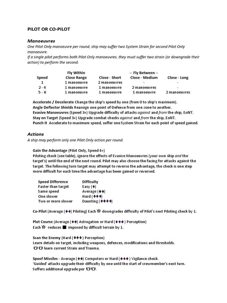 Star Wars EotE Ship Combat PDF | PDF | Naval Artillery | Artillery