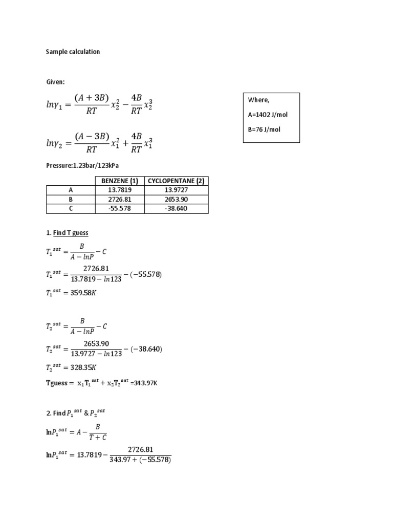 Sample Calculation | PDF | Teaching Mathematics
