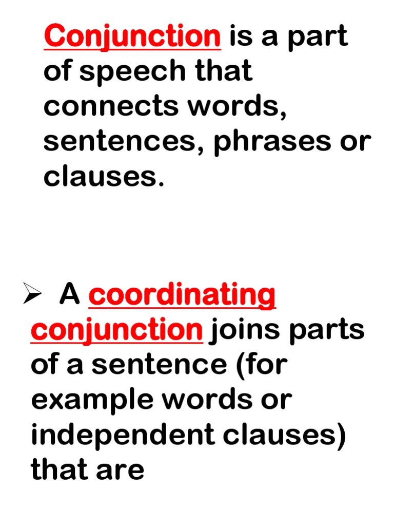 An Introduction to Coordinating Conjunctions: Their Functions and Uses ...