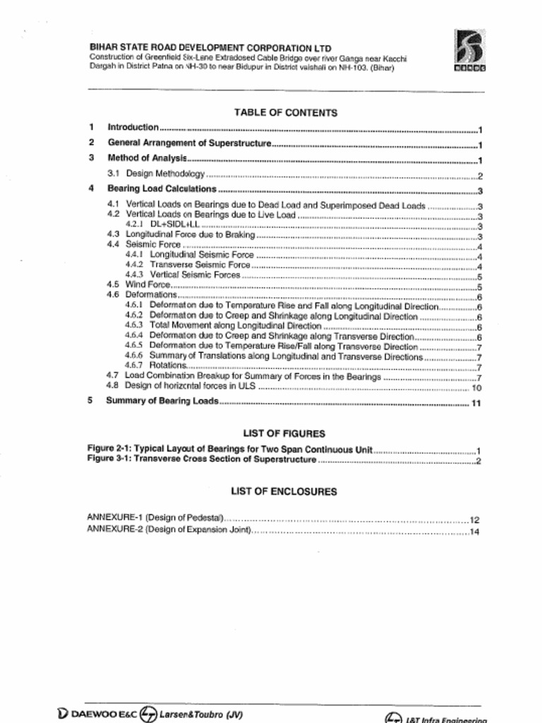 Sample Design Load and Drwing of Spherical Bearing | PDF