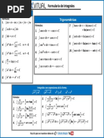 Formulario de Cálculo Diferencial e Integral PDF | PDF | Integral | Logaritmo