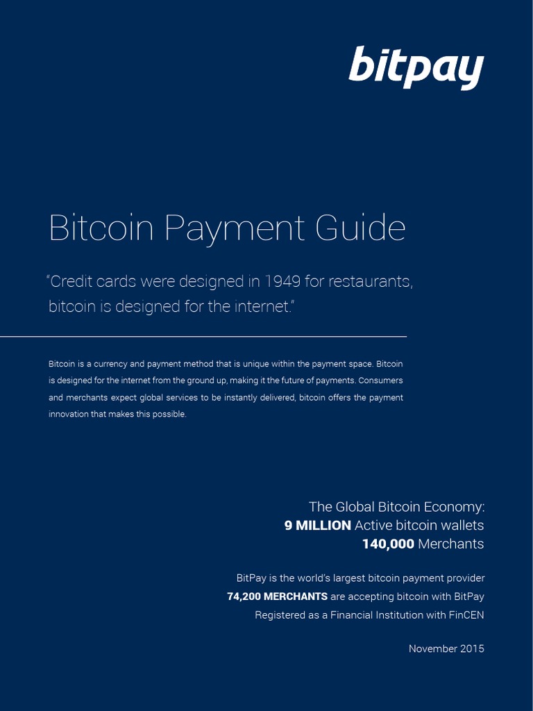 BitPay Payment Guide | PDF | Bitcoin | Money