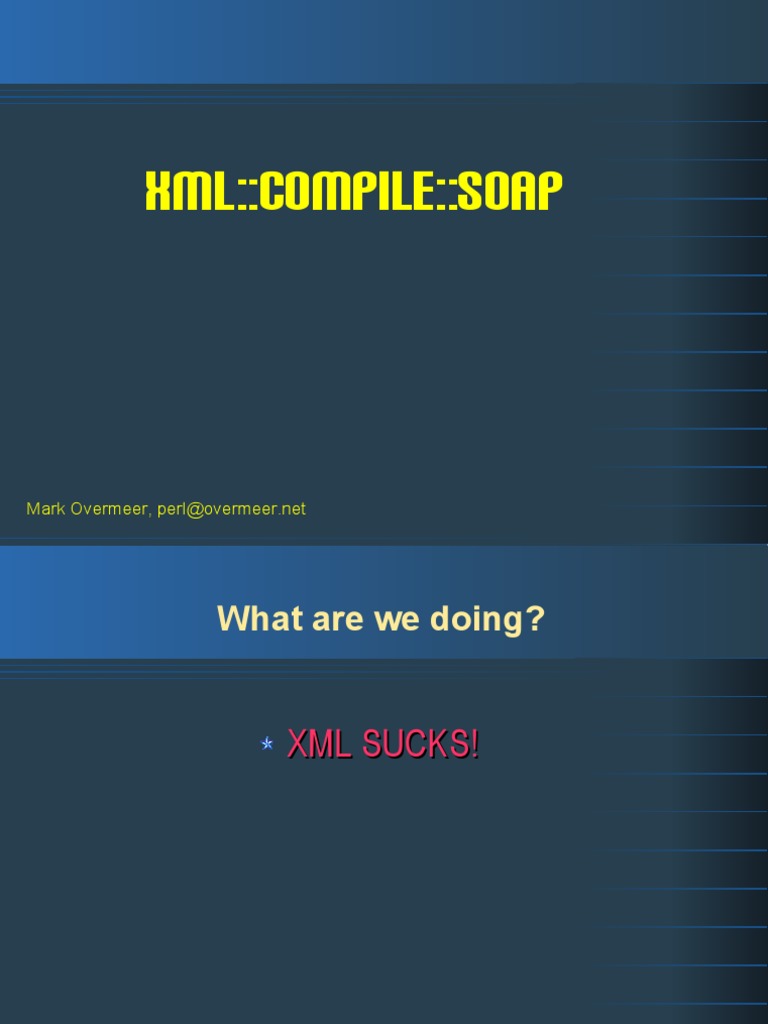 XML Compile | PDF | Xml Schema | Soap