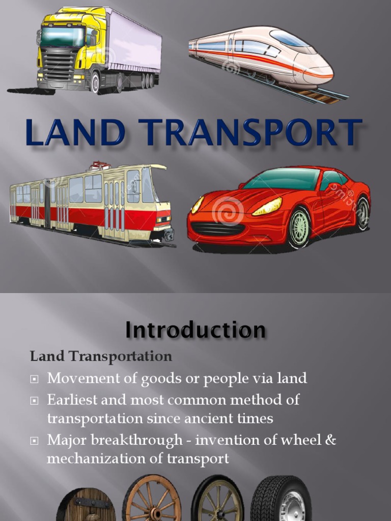 Land Transport | PDF | Rail Transport | Transport