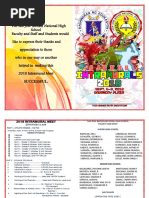 Activity Matrix Intrams | PDF