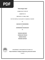 Project Report On Time Table Generator 1 | PDF | User (Computing ...