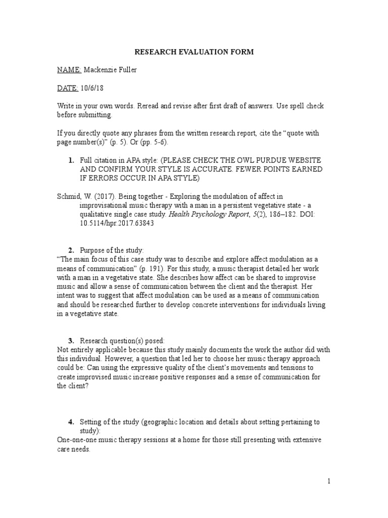 Qualitative Form | PDF | Quantitative Research | Qualitative Research
