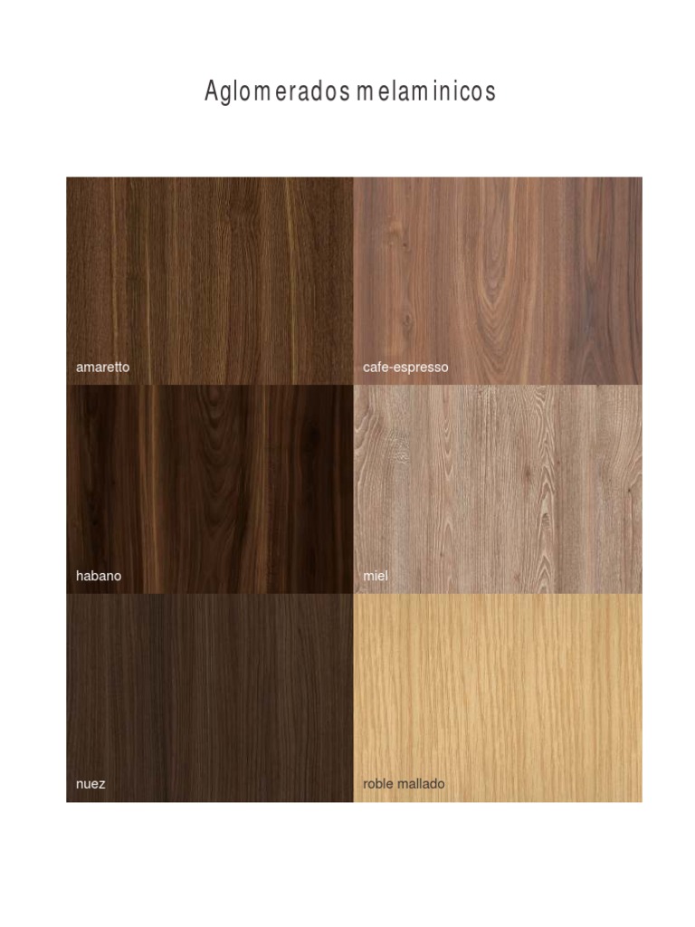 Carta Colores Melaminicos | PDF | Agricultura