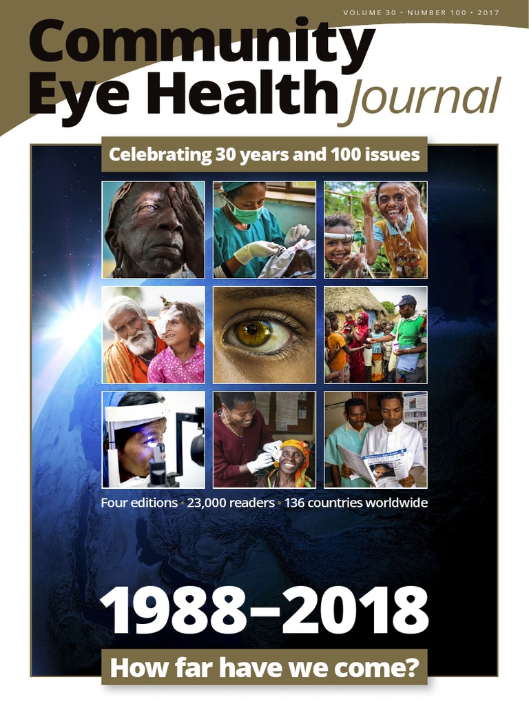 Eye Health Community Journal | PDF | Visual Impairment | Child Mortality