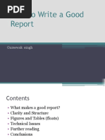 Writing A Formal Mathematical Report PDF | PDF | Abstract (Summary ...