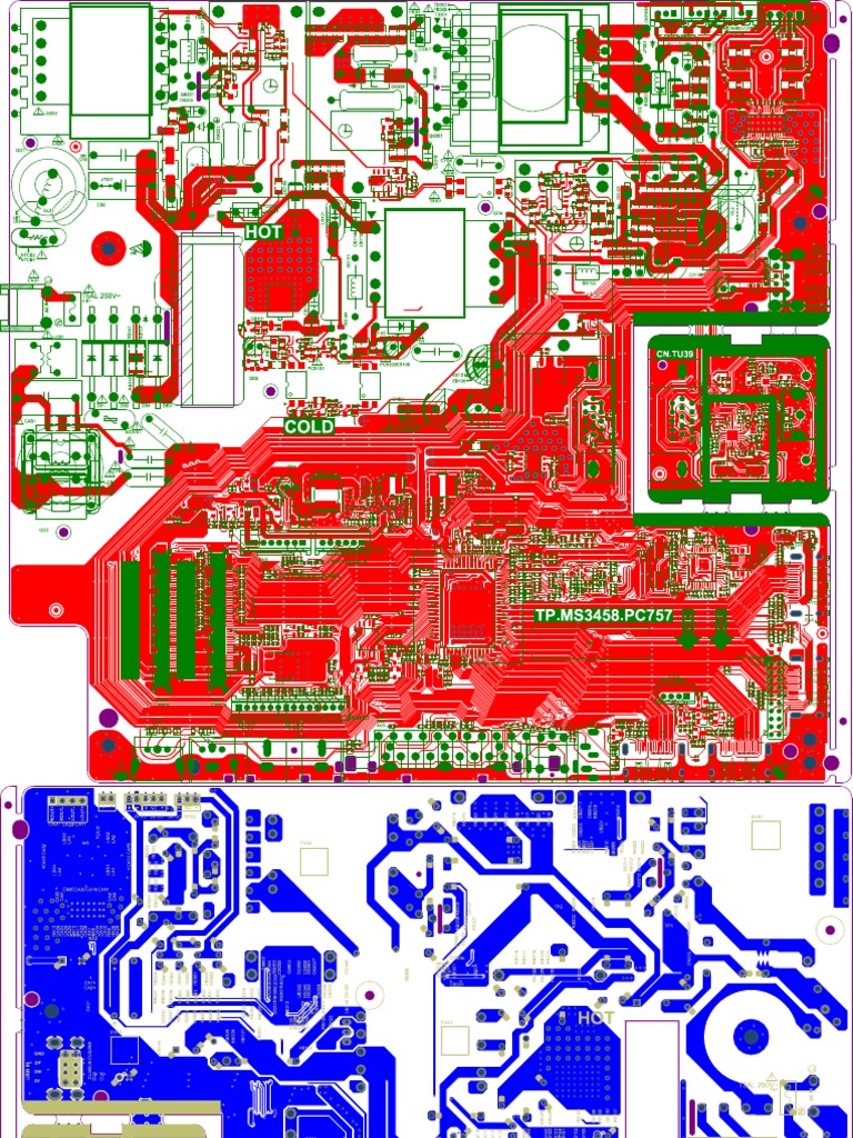 TP - ms3458.Pc757 PCB Layout | PDF