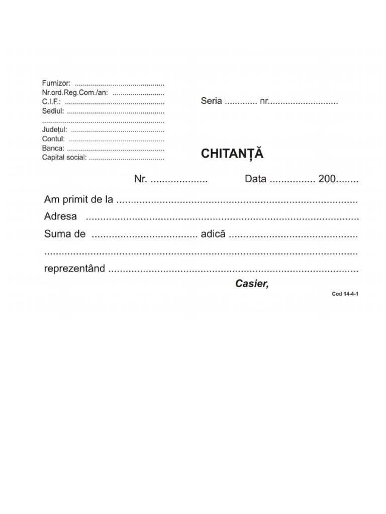 Chitanta | PDF