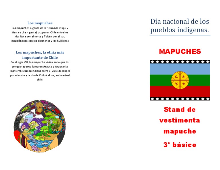 Cultura Mapuche para Niños | PDF