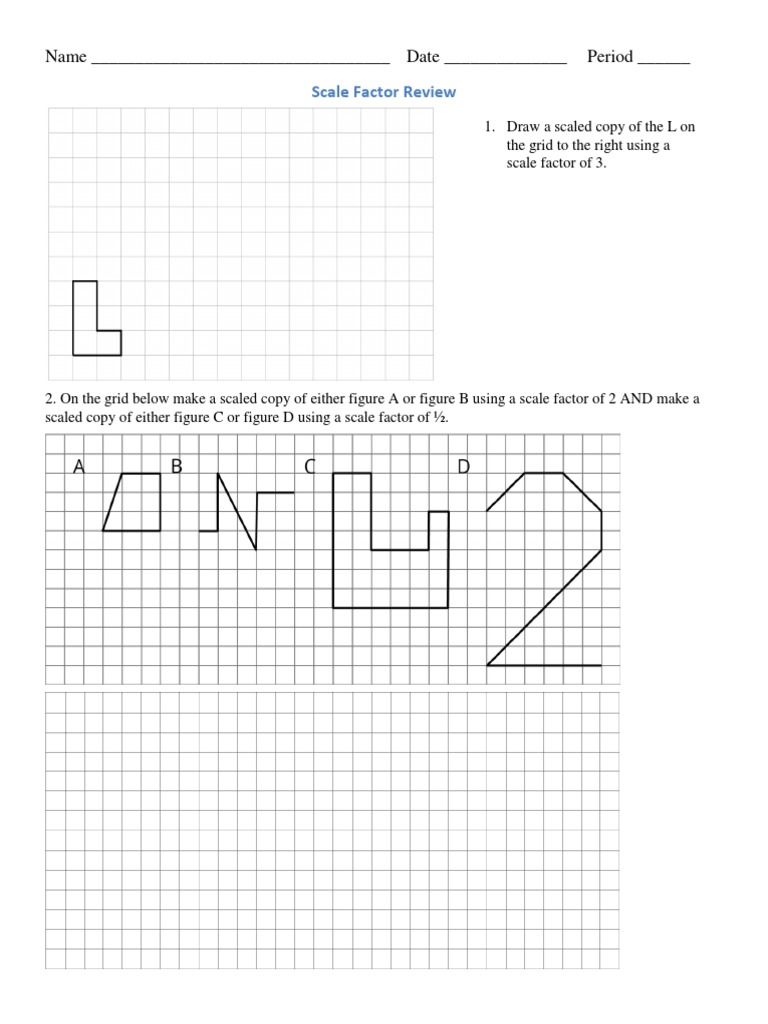 Scale Factor Review | PDF