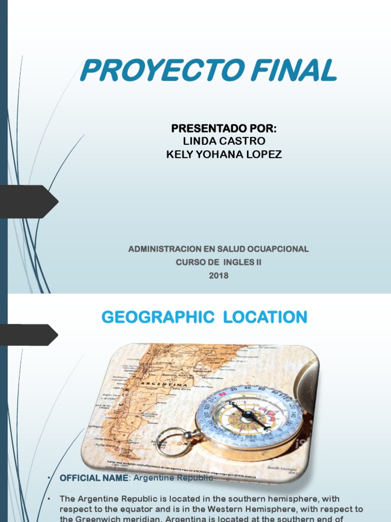 Proyecto Final - Argentina | PDF