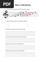 Kodaly Worksheet | PDF