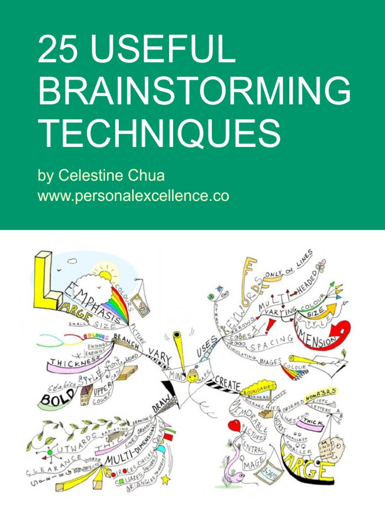 25 Useful Brainstorming Techniques Personal Excellence Ebook | PDF ...