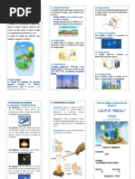 Formas de Enrgia Triptico | PDF | La energía nuclear | Fisión nuclear