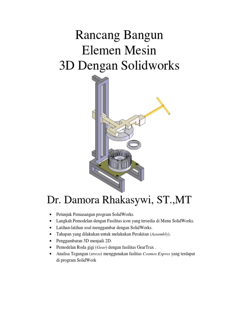Tutorial Solidwork Lengkap Dan Mudah | PDF