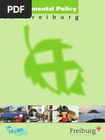 Freiburg's Sustainable Urban Development | PDF | Sustainability ...