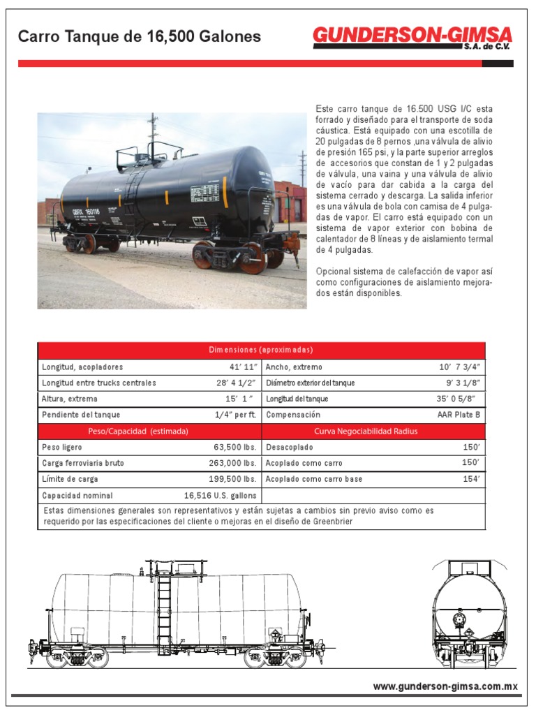 Carro Tanque 16500 | PDF | Tanques