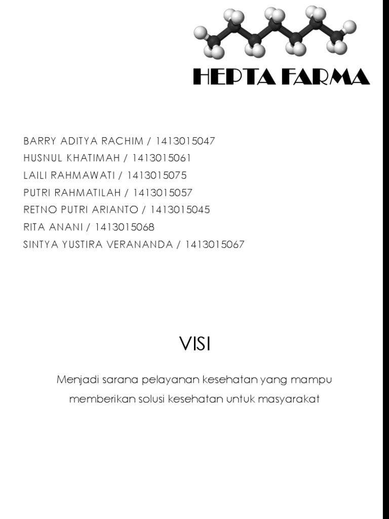 Rancangan Apotek | PDF