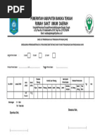 Cheklist Pemeriksaan Dan Pemantauan APAR | PDF