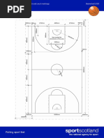 Badminton Court Layout and Design Guide | PDF | Applied And ...