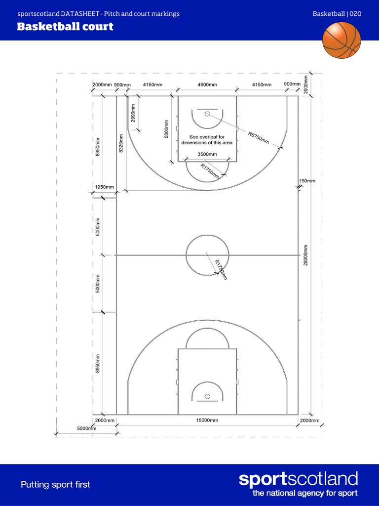 020 Basketball Court | PDF | Sports | Leisure