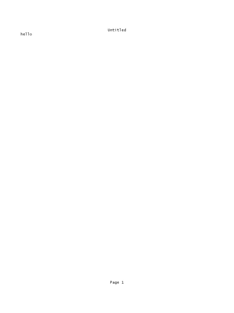 Untitled Hello | PDF