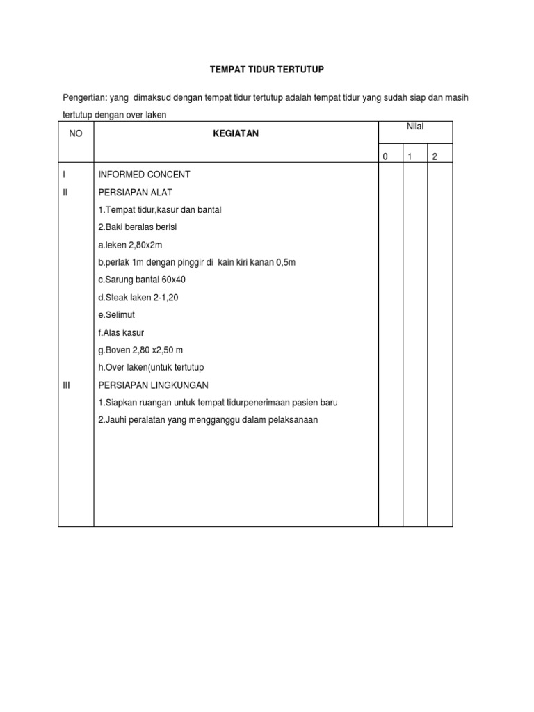 Sop Aether Bed | PDF