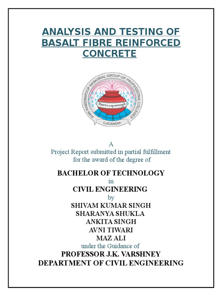 New Updated Project Report | PDF | Composite Material | Fibers